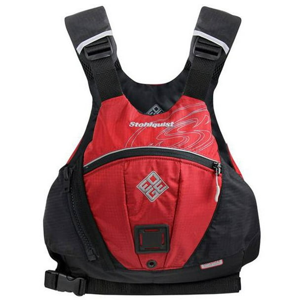 Stohlquist Edge Adult PFD Life Jacket - Red, Small/Medium - Easy to ...