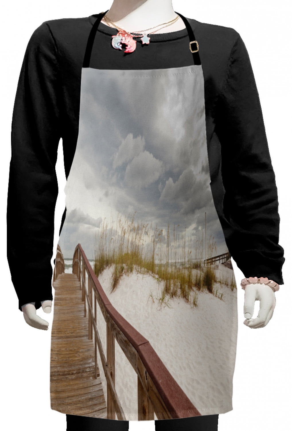 Beach Kids Apron, Footpath Through Sand Tropic Gulf Island National ...