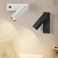 Eye Protection LED Reading Light Wall Lamp 360°Rotatable Folding 5W ...