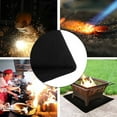 High Temp Felt Carbon Fiber Welding Blanket Black Flame Resistant High ...