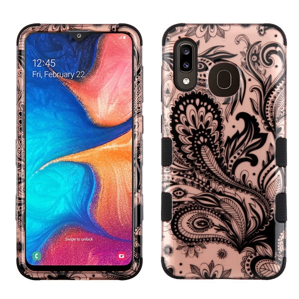 For Samsung Galaxy A20 Case - Wydan Hybrid Tuff Shockproof Hard ...