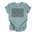 Aztec Tribal Bella Canvas Tee: Boho Geometric Design - Walmart.com