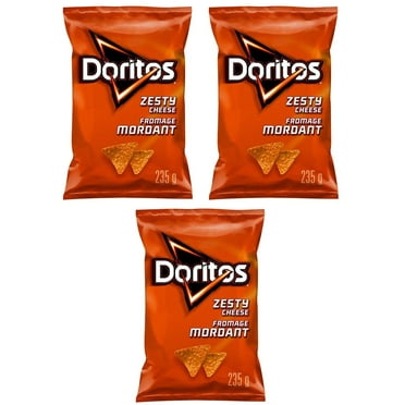 Doritos Jalapeno & Cheddar Flavored Tortilla Chips, 235g (4 Pack) - Walmart.com