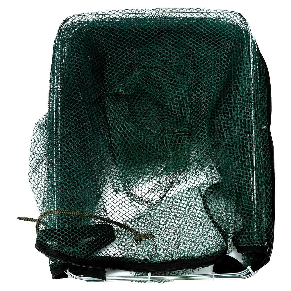 FAGINEY Foldable Nylon Fishing Net, Fishing Trap Net, 6/12 Holes ...