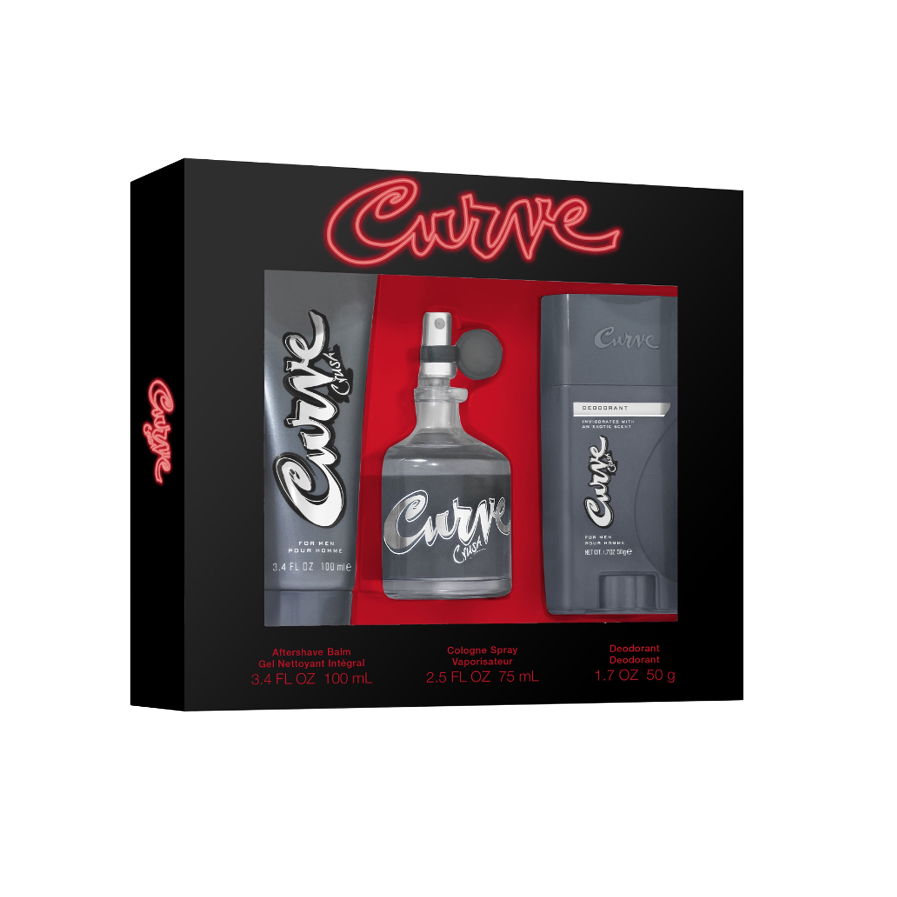 Buy Curve Crush Cologne T Set For Men 3 Pieces Online At Lowest