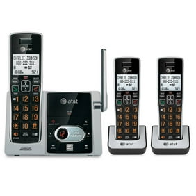 AT&T EL52219 2 Handset Answering Corded/Cordless Phone System - Walmart ...