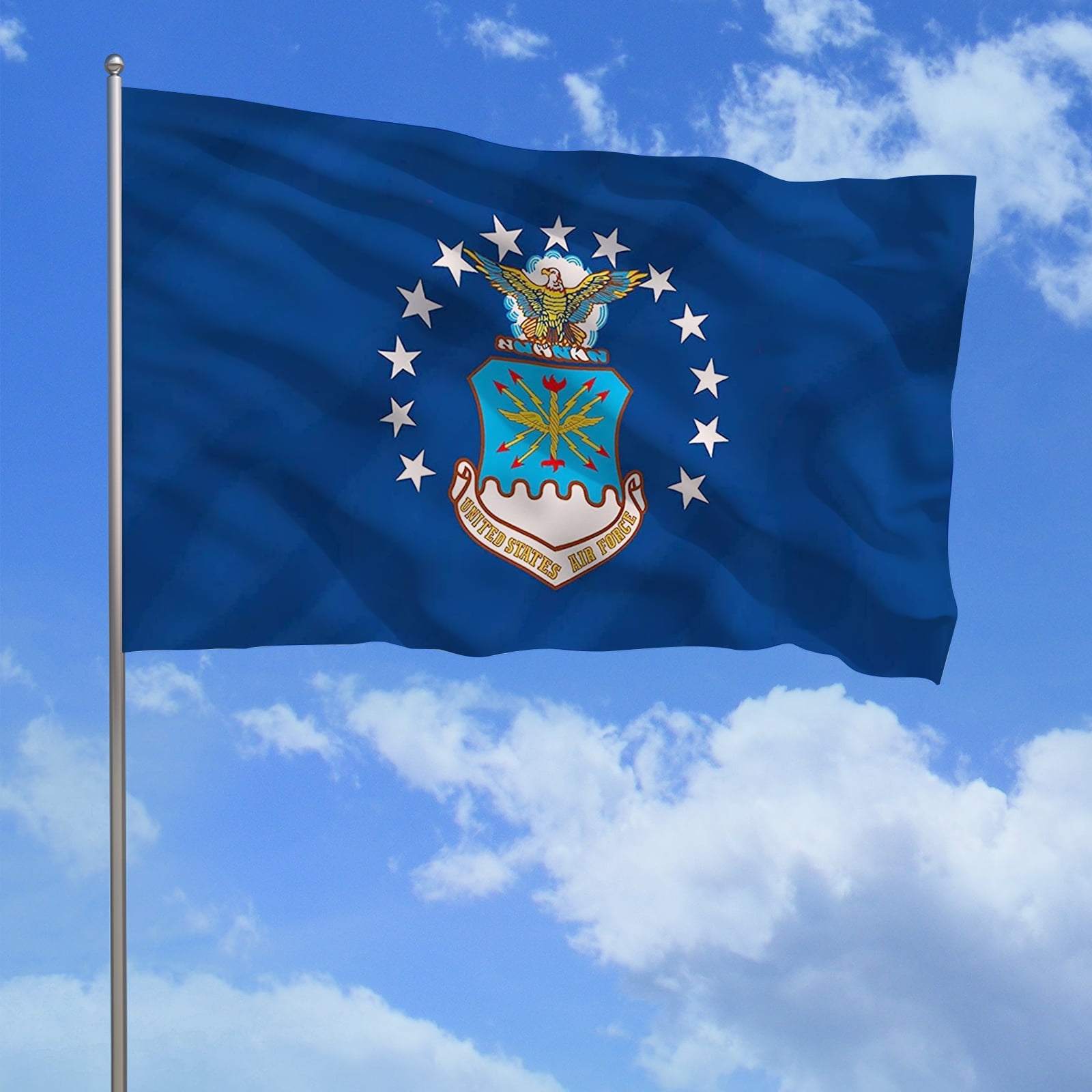 Us Air Force Flag Emblem