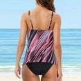 Jiuke Tummy Control Swimsuits For Women Tankini Swimdress Printed High