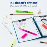 Avery Hi-Liter Pen-Style Highlighters, SmearSafe, Chisel Tip, 4 ...