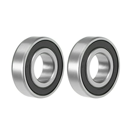 R12-2RS Deep Groove Ball Bearing 3/4"x1-5/8"x7/16" Sealed GCr15 ...