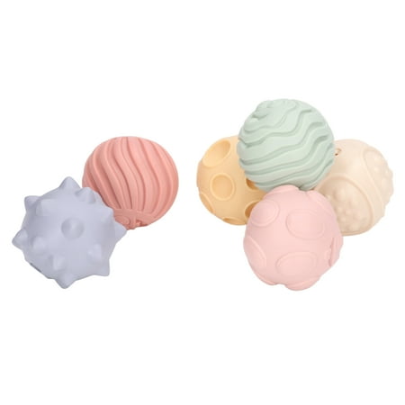 Textured Ball, Sensory Balls 6Pcs Various Sizes Soft Easy Grabbing For ...