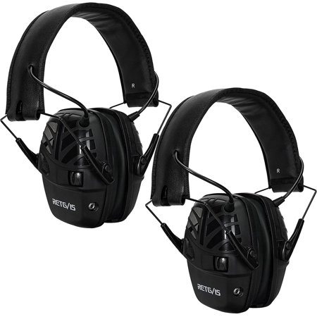 Electronic Safety Ear Muffs,24dB Ear muffs for Shooting Range, AUX ...