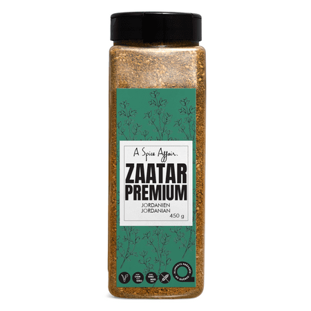 Zaatar Premium Jordanian 450 g (17.6 oz) A Spice Affair Large Shaker ...