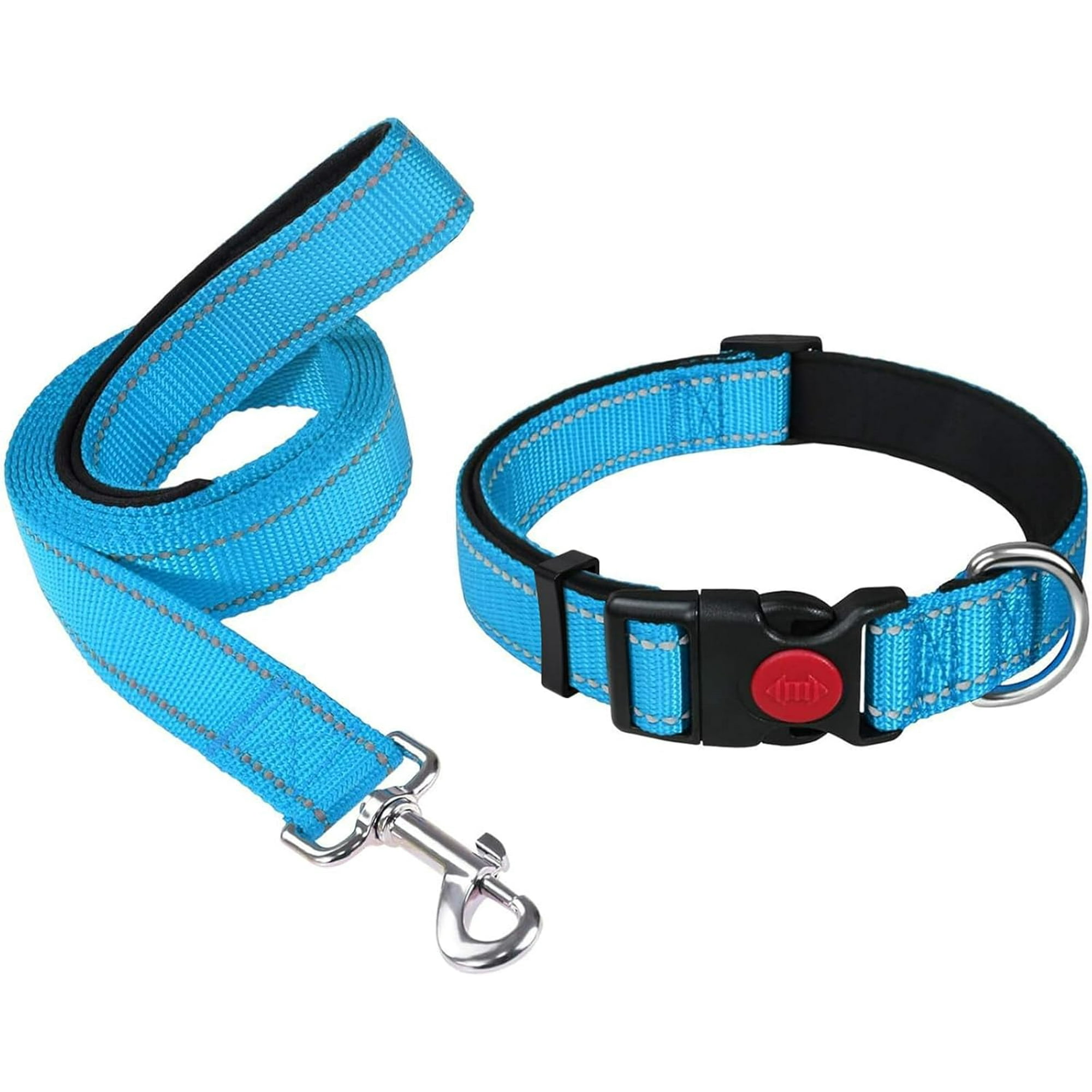 Click here for Starrism 16-24 Dog Collar And 5 Ft Dog Leash Set... prices