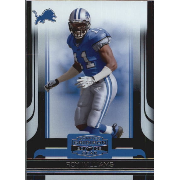 2006 Donruss Gridiron Gear #37 Roy Williams WR NFL Football Trading ...