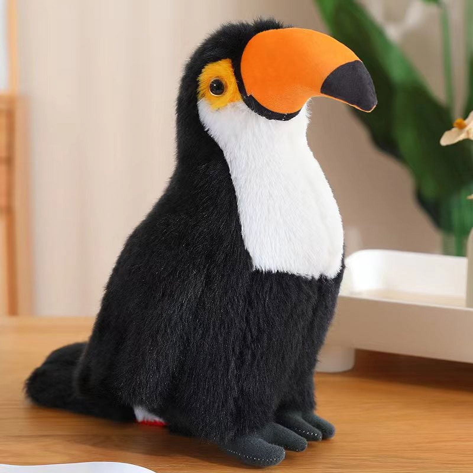 20/30/40cm Simulation Toucan Plush Toy Lovely Cartoon Bird Homdecor ...