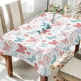 54x54in Square Printed Tablecloth Easy-Care Decorative Table Cloth for ...