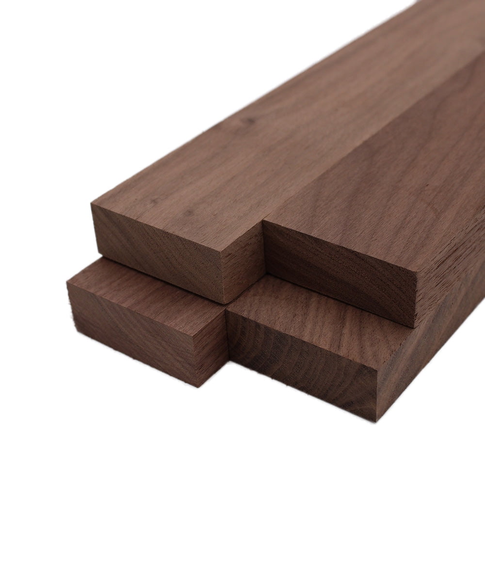 Black Walnut Lumber Board - 3/4" x 2" (4 Pcs) - Walmart.com