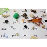 Curious Minds Busy, CVC Alphabet Object Set for Kids Learning Phonics ...