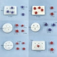 Detailed Flower Shape Silicone Mold Decorative Crafting Moulds Hand ...