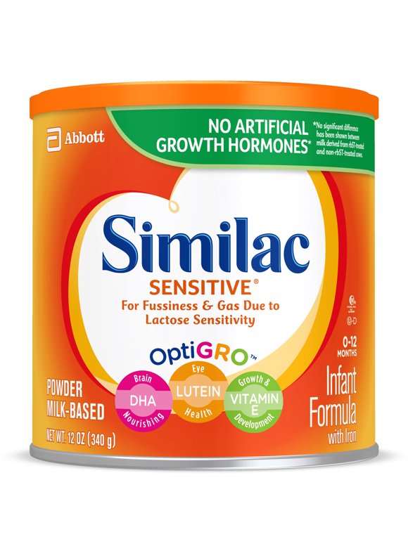 Similac for Sensitive Tummies Baby Formula (Sensitive, Soy, Spit-up ...