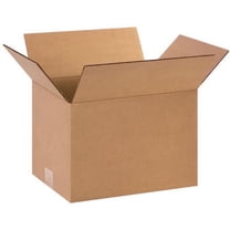 SSBM Kraft Corrugated Boxes ECT-32, 12 x 9 x 8", 25 per Case - Walmart.com