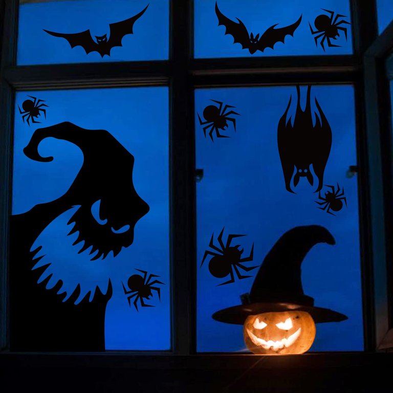 Monster Window Silhouette
