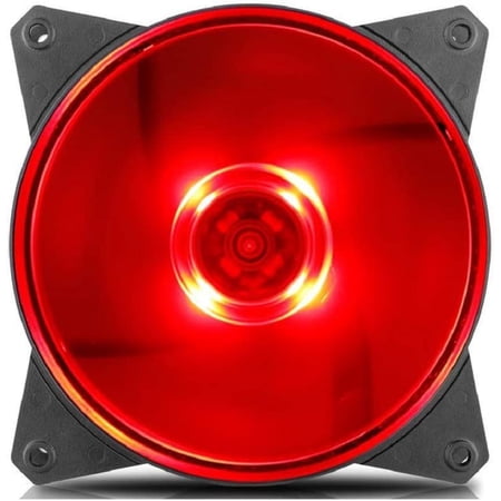 MF120L Red 12cm Damping Quiet Case Fan for CPU Cooler Water Cooling ...