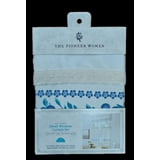 The Pioneer Woman Hattie Border 3 Piece Tier Set, Teal & Perri, Blue ...