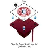 Game Over Grad Cap Tassel Topper - Decorated Grad Cap - Walmart.com