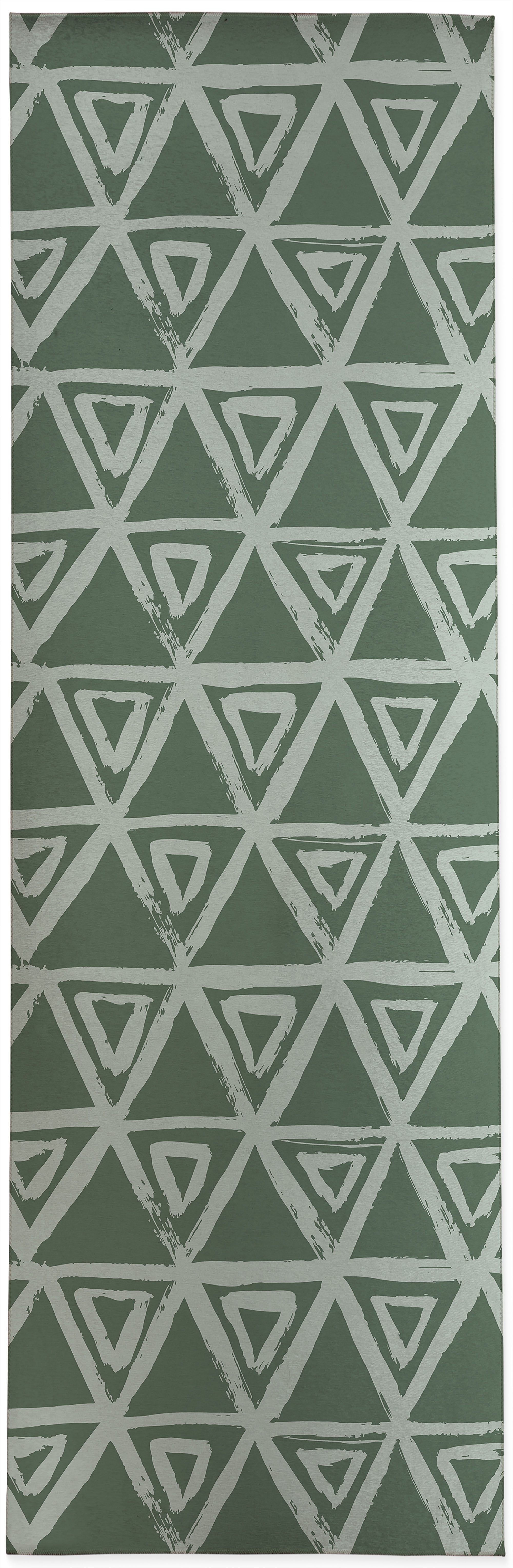 Triangular Mist Sage Area Rug by Kavka Designs - Walmart.com