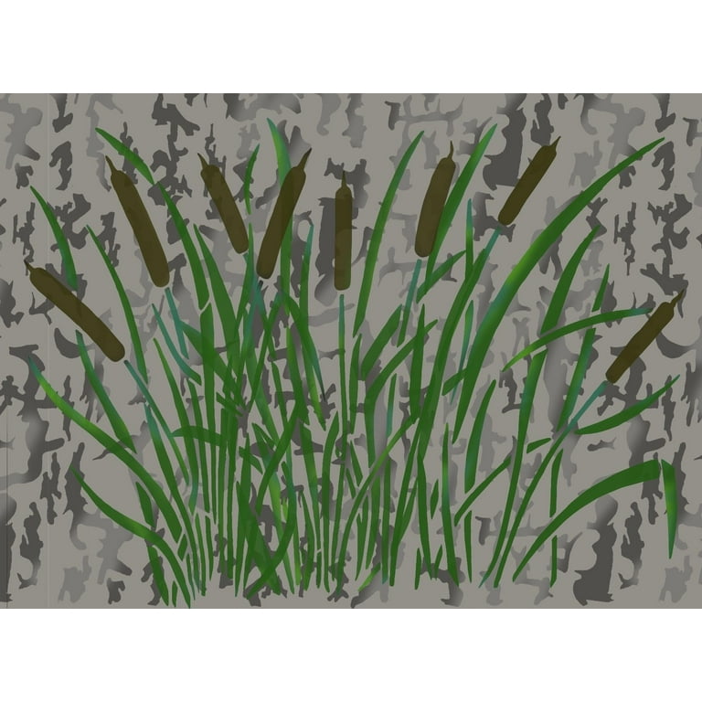 Duck Blind Camo Stencils