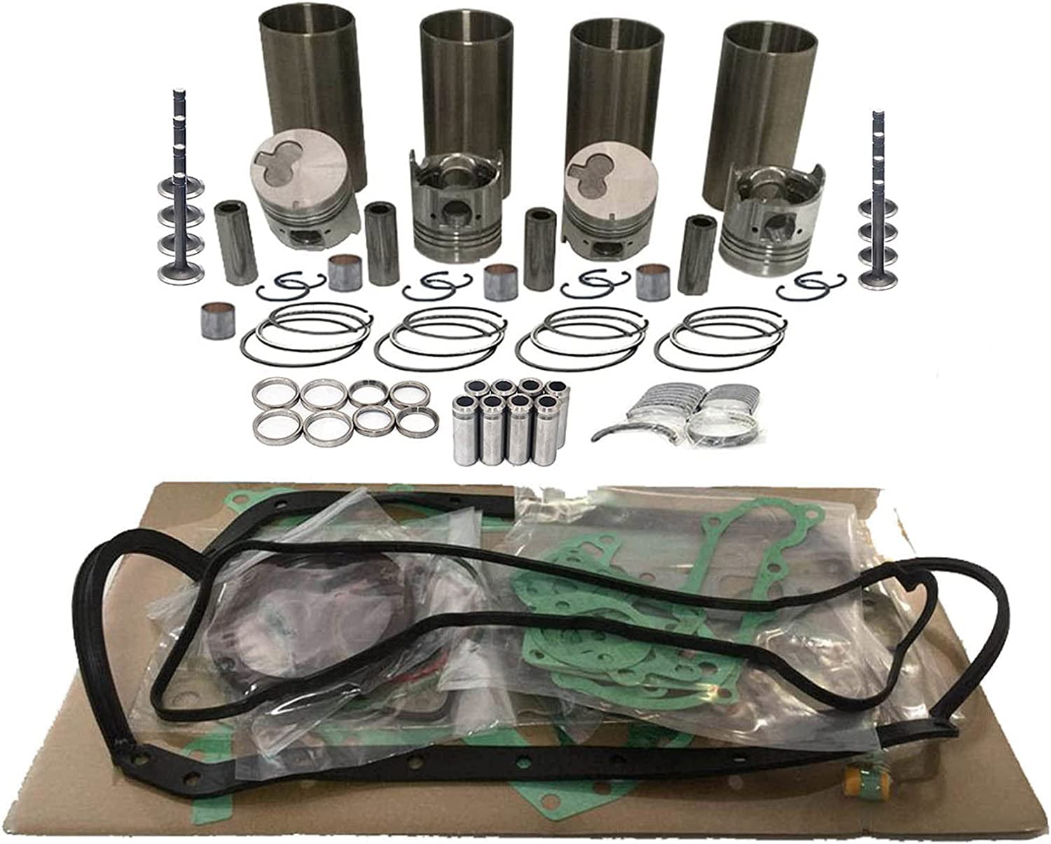 Seapple 4FB1 Overhaul Rebuild Kit Compatible with ISUZU Engine Iseki ...