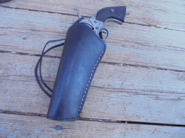 Cross Draw Gun Holster - 22 Cal. - Black - Left Hand - Smooth Leather ...