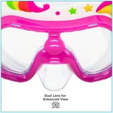 Eye Pop Pink Kids Swim Goggles, Ages 4 Years and Up, Unicorn Character ...