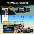 Rexing 4CH Dash Cam w/ All 1080p, Wi-Fi, Loop Recording, G-Sensor, Dual ...