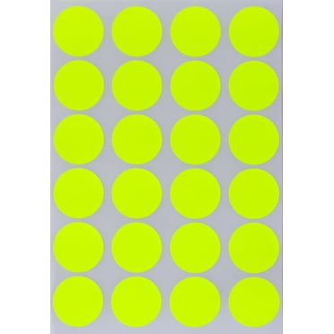 Royal Green Color Coding Labels 0.375 inch Round Sticky Label 3/8 Small ...