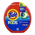 PODS Laundry Detergent, Tide Original, 76 Pods | Bundle of 5 - Walmart.com