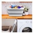 Collapsible Pet Bathtub with Drainage - Foldable Plastic Wash Basin for ...