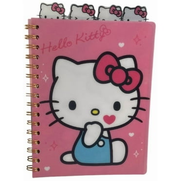 Hello Kitty and Friends Cafe Jumbo 5-Tab Journal, 145 Sheets - Walmart.com