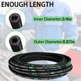 Hydraulic Hose Coiled 3118 PSI Rubber Hydraulic Hose with 2 High ...