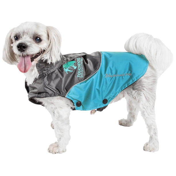 Touchdog Subzero-Storm Waterproof 3M Reflective Dog Coat w/ Blackshark ...
