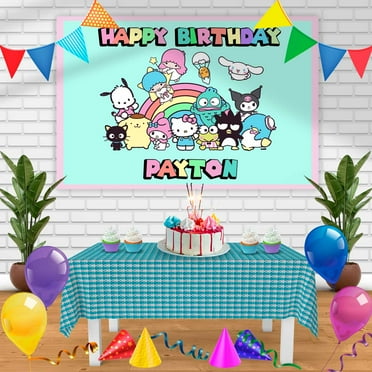 Sanrio Plates Birthday Party Supplies Decor Decorations Background ...
