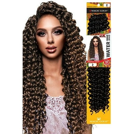 Magic Gold Water Wave Crochet Braid 18" | Walmart Canada