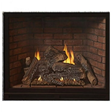 Empire 36 in. Tahoe Premium Clean-Face Peninsula Direct Vent Fireplace ...