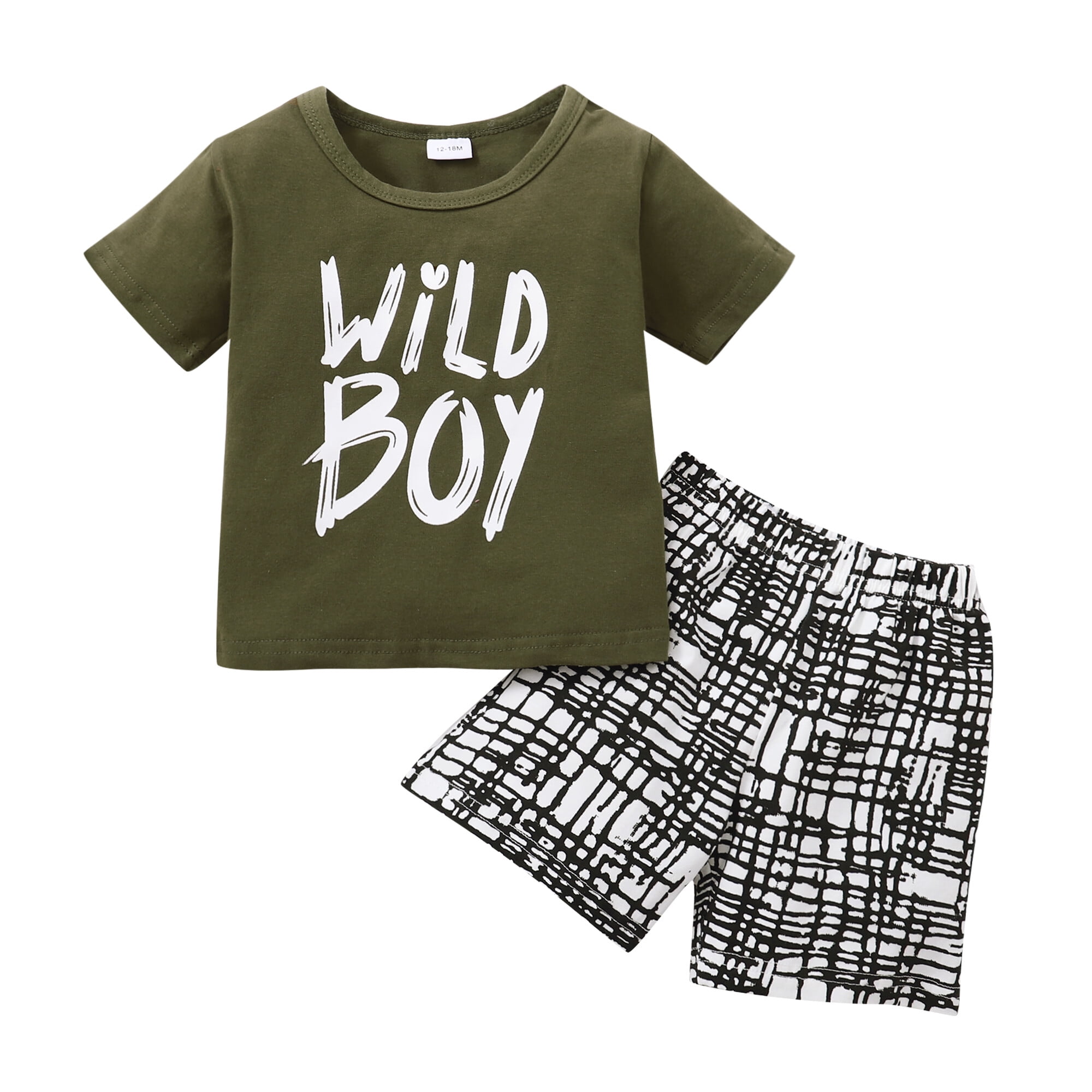 5 Years Little Boys Clothes 6 Years Little Boys Summer 2PCS Outfits ...