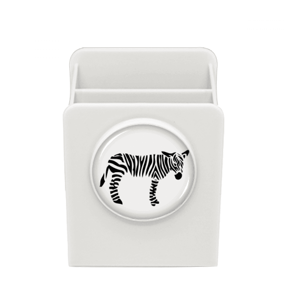 Black Animal Pinto Outline Natural Desk Pencil Holder Cup Pen Organizer ...