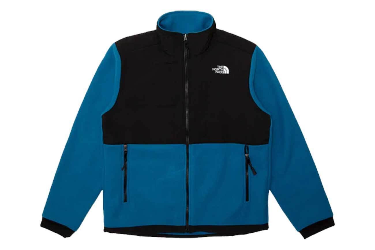 The North Face NF0A4QYHM19 Men’s Denali 2 Jacket, Banff Blue - Walmart.com