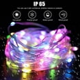 GUPUP 50FT LED String Lights,Christmas Pastel Fairy Lights with USB ...
