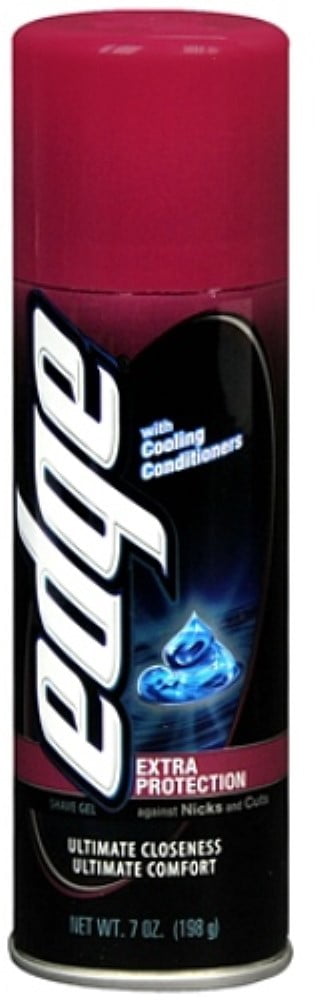 Edge Shave Gel Extra Protection 7 oz (Pack of 3) - Walmart.com